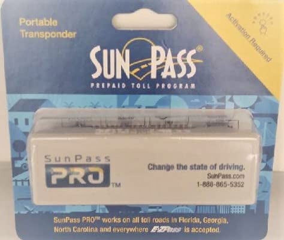 Sunpass Portable Prepaid Toll Transponder for Florida - Walmart ...