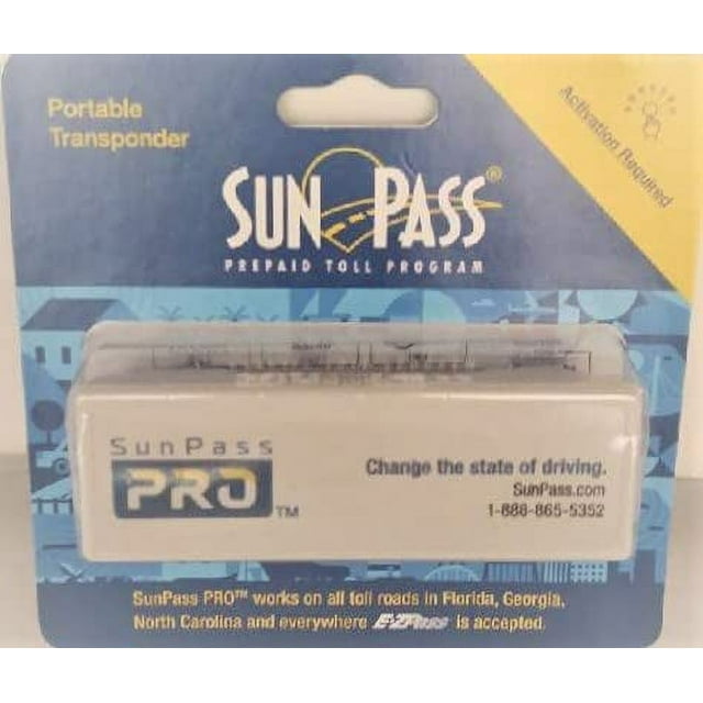 Sunpass Portable Prepaid Toll Transponder for Florida - Walmart.com