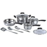 Sunpentown 11pc Stainless Steel Cookware Set - Walmart.com