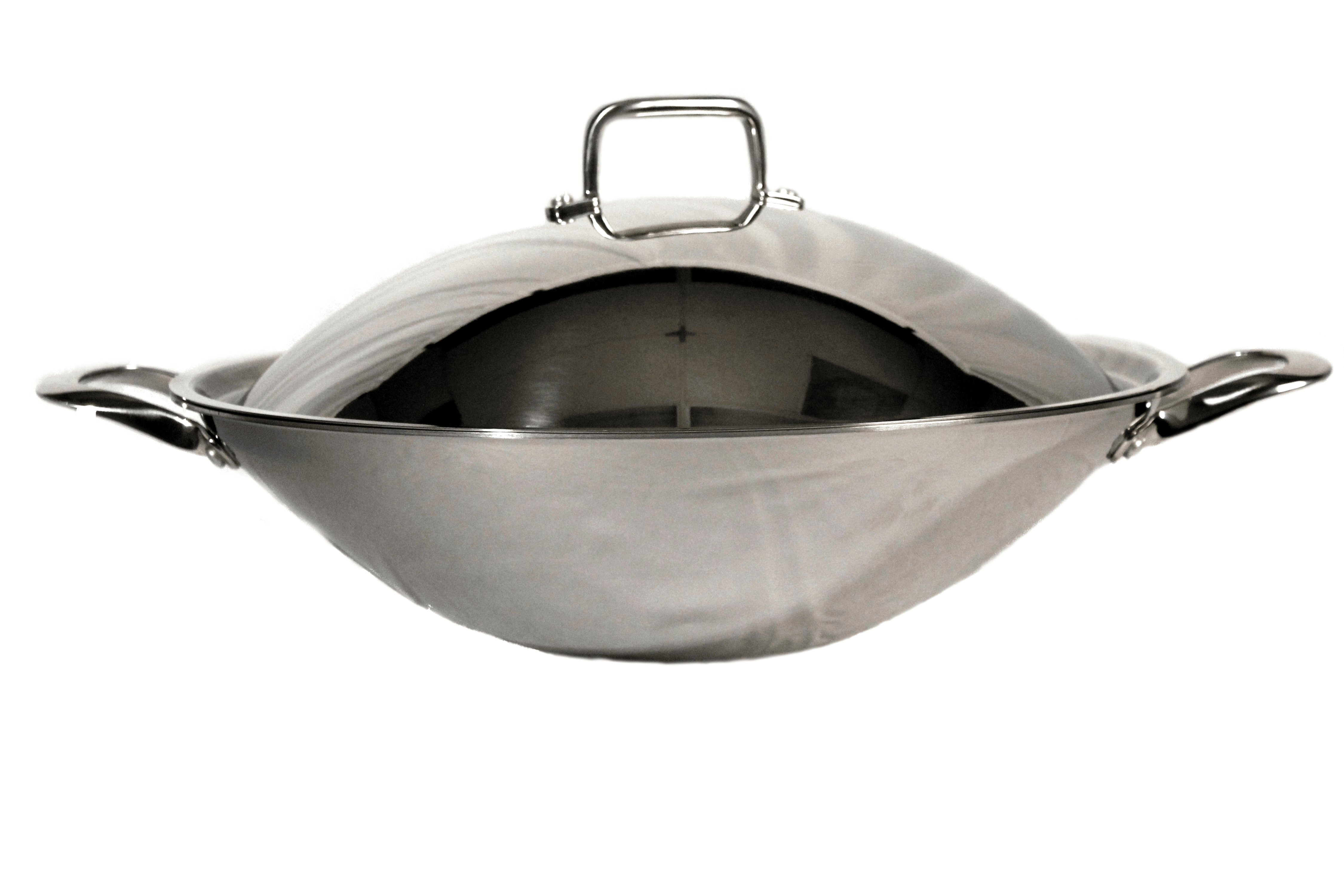 Sunpentown SL-PA400A 16.5" Stainless Steel Wok with Lid (Induction ...