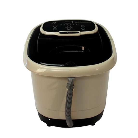 Sunpentown SPA-3549 Foot Spa Bath Massager with Motorized Rollers, Tan ...