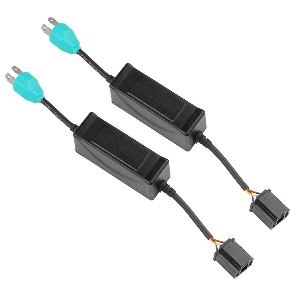 Sunpie H4 HB2 9003 LED Canbus Error Free Resistor Decoder Adapter Anti ...