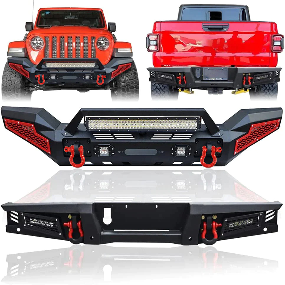 DV8 Offroad 2018+ Jeep Gladiator Rear Bumper - RBGL-01 - Walmart.com
