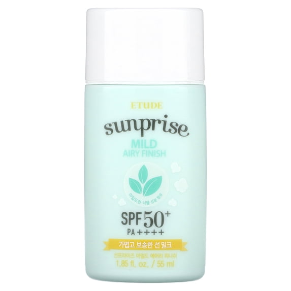 Sunprise, SPF 50+ PA++++, Mild Airy Finish , 1.85 fl oz (55 ml), Etude ...