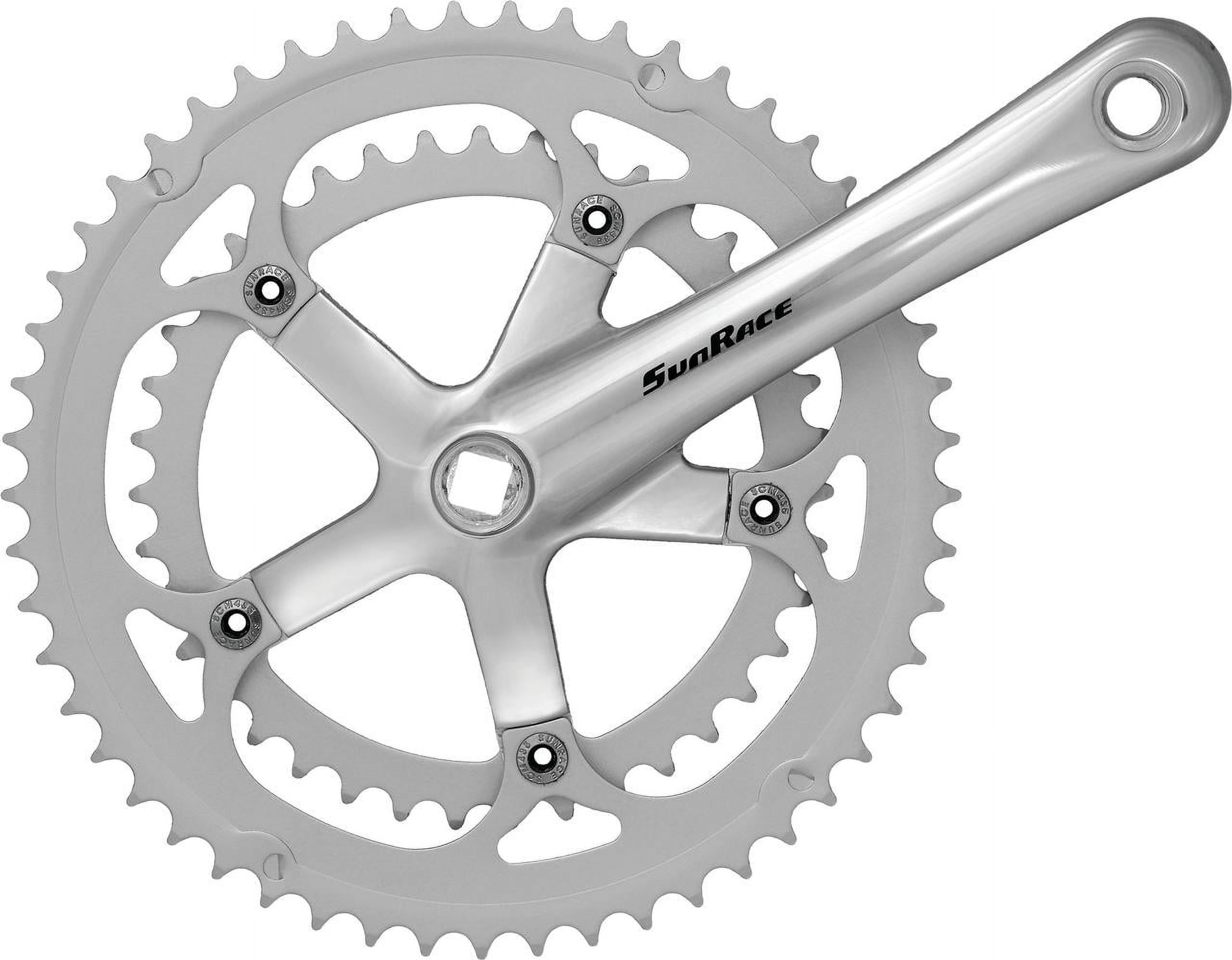 Sunrace Crankset Fcr31 170X53/39 Sq 7/8S Sl - Walmart.com
