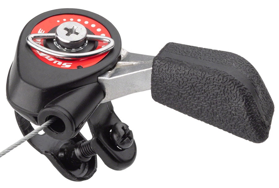 Sunrace SLM10 5-7sp Friction Stem Shifter 22.2mm Black MTB Commuter ...