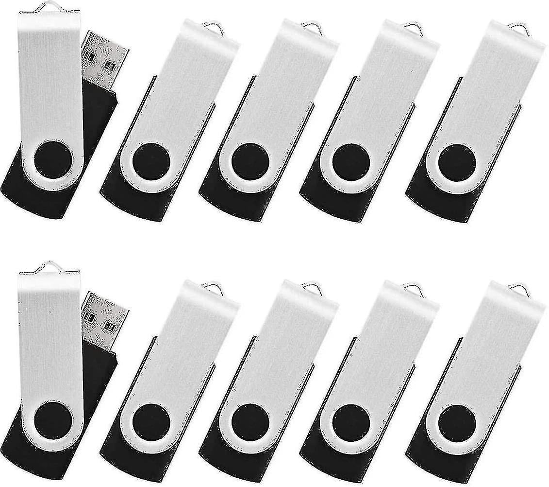 Sunrain 10 Pack Usb Flash Drive, 8gb Flash Drive, Usb2.0 Flash Drive ...