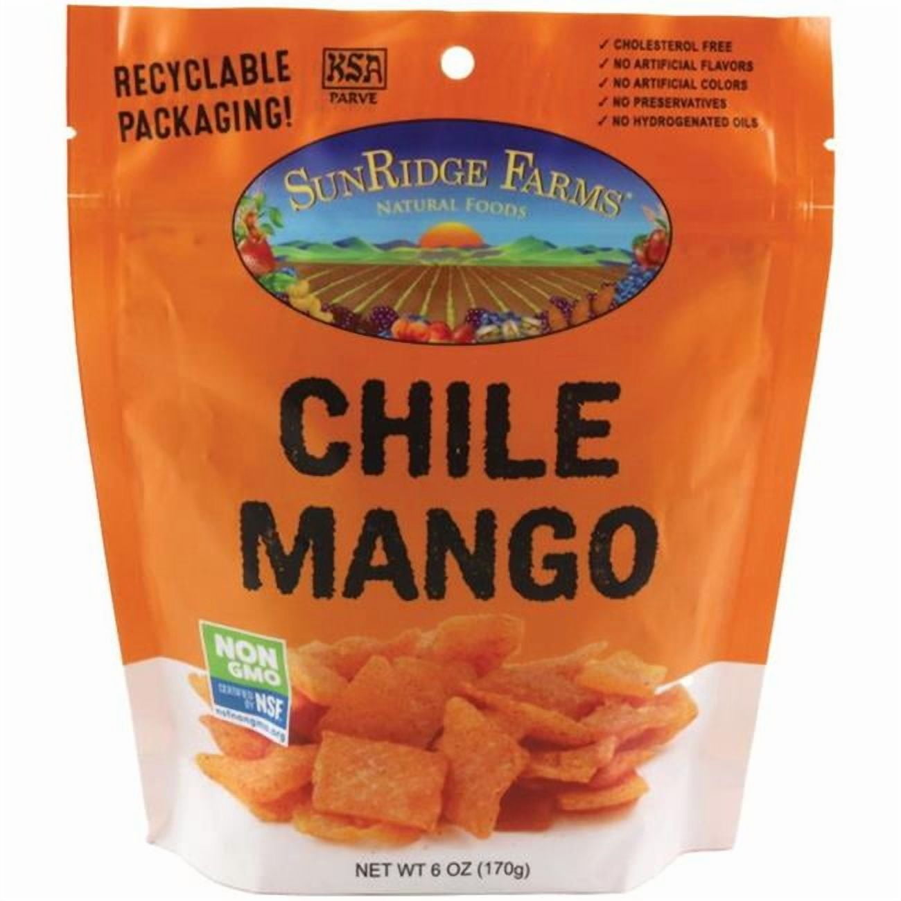 Sunridge Farms 533054 6 oz Sweetened Spiced Chile Mango Candy - Walmart.com