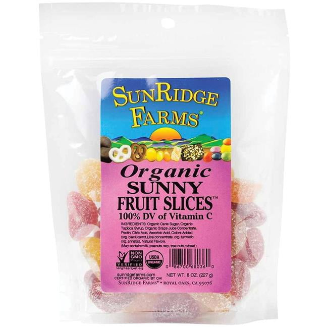 Sunridge Farms 533128 Sunny Fruit Slices Organic Snakes - Walmart.com