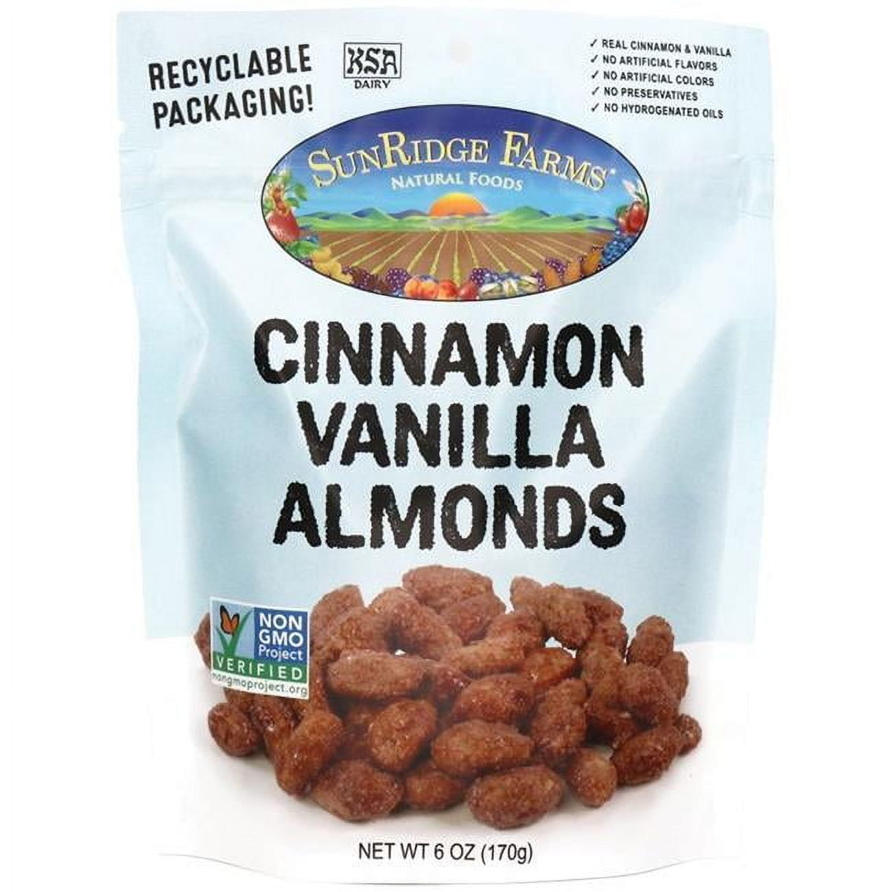 Sunridge Farms 533132 Vanilla Cinnamon Almonds Snakes - Walmart.com