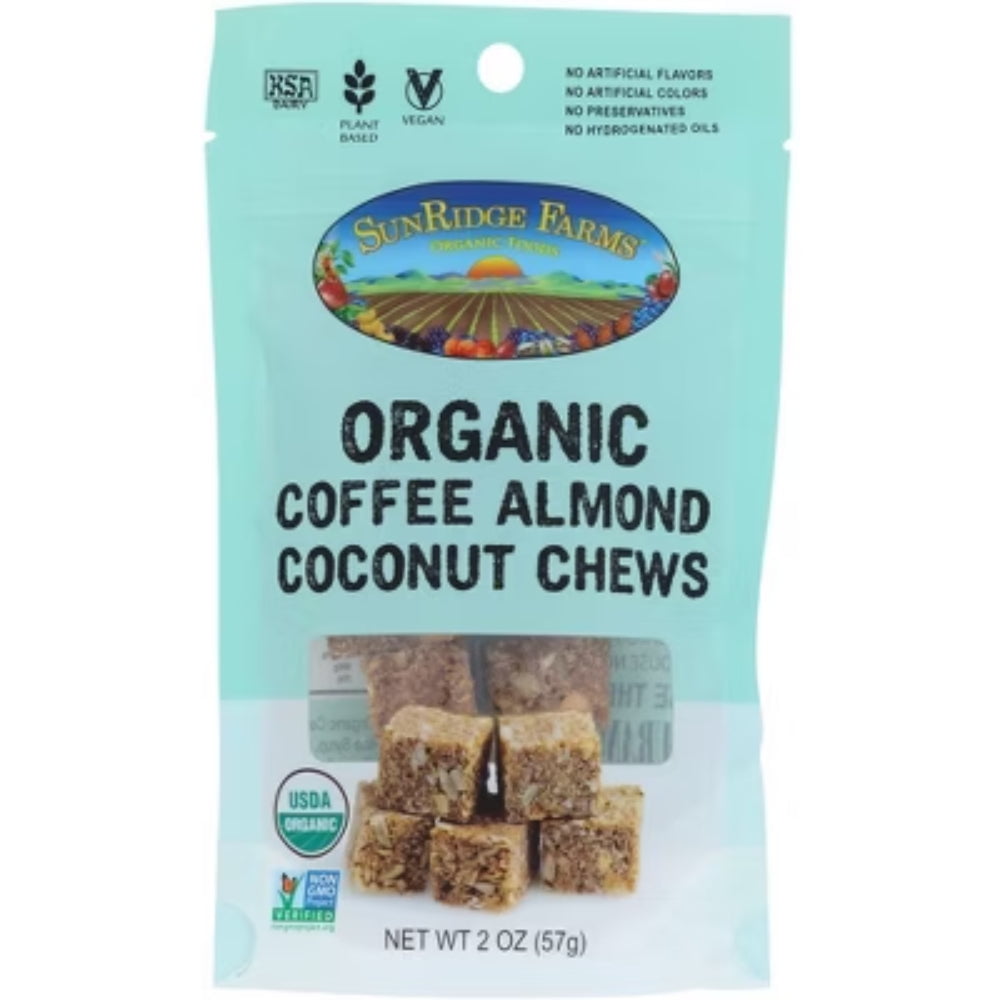 Sunridge Farms Organic Coffee Almond Coconut Chews - Walmart.com