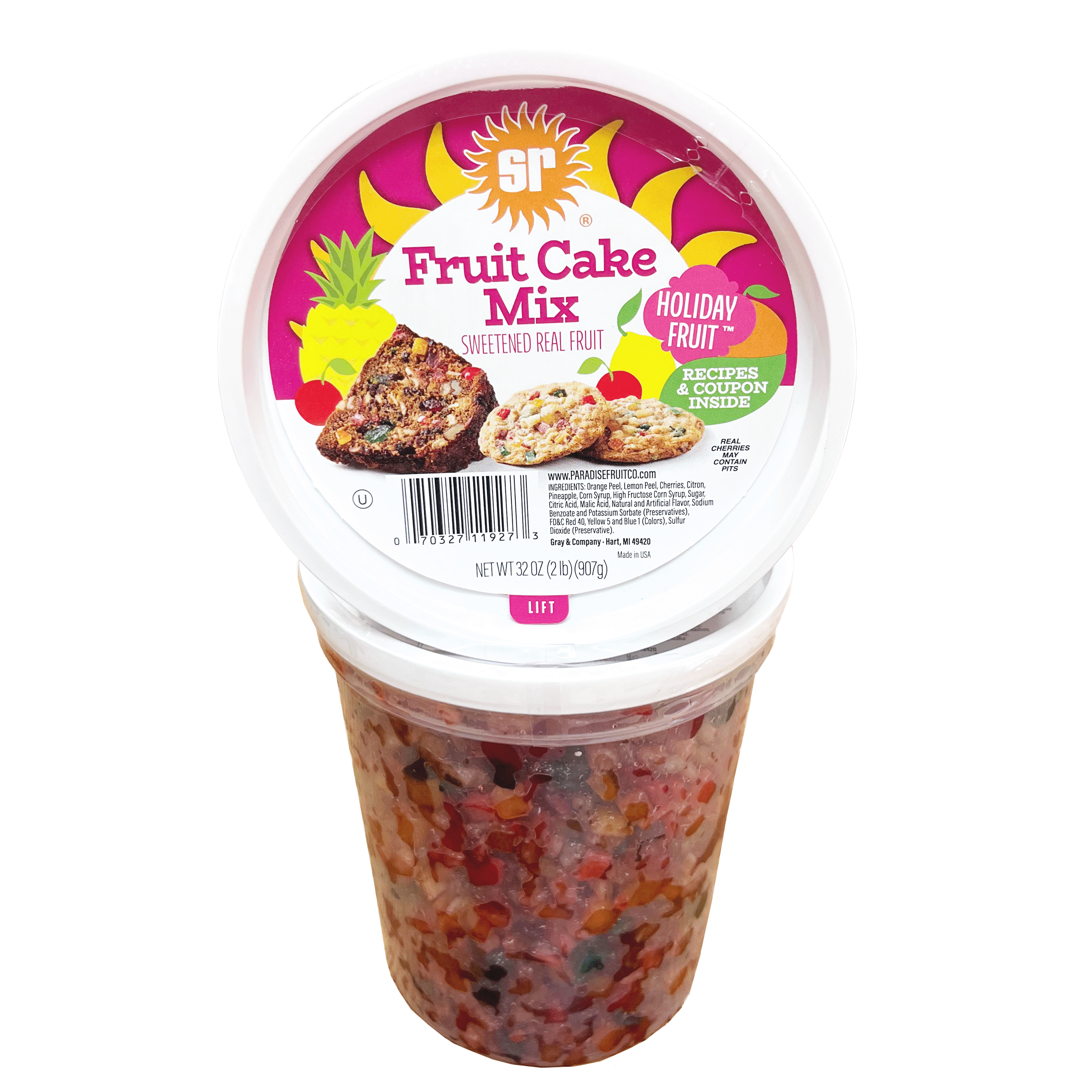Sunripe Candied Fruit Cake Mix 32 oz Walmart