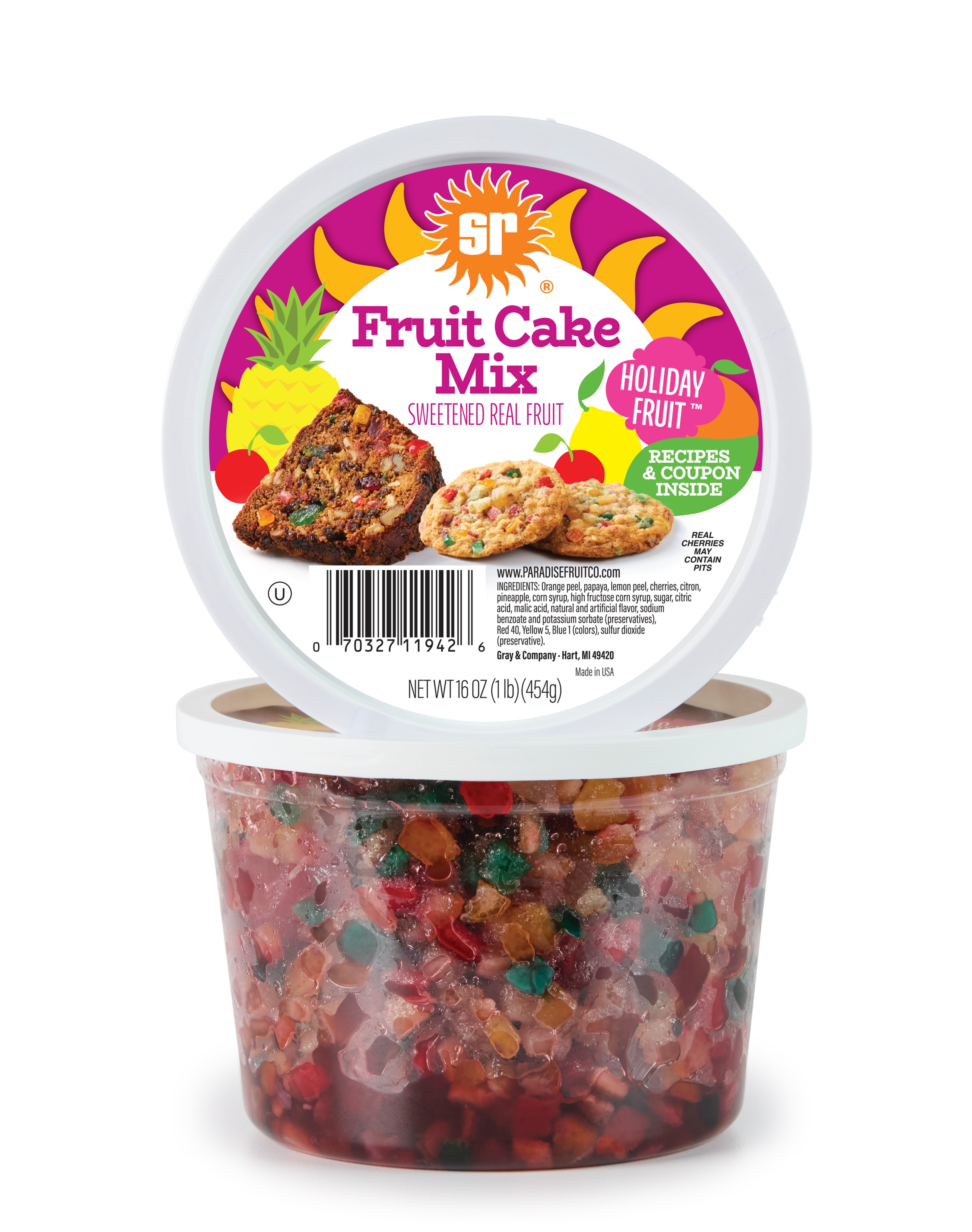 Sunripe Fruit Cake Mix 16oz - Walmart.com