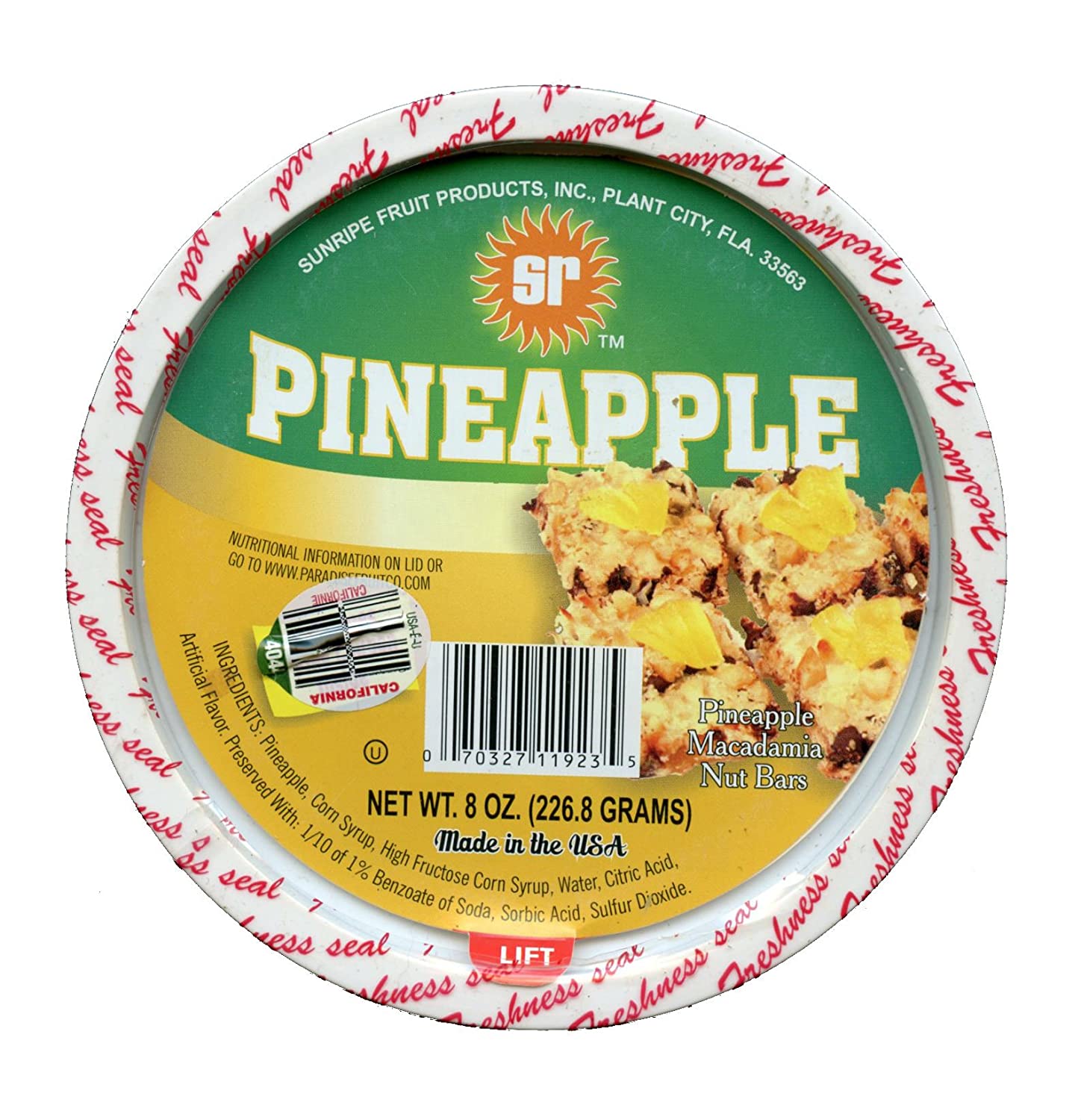 Sunripe Fruit Products Dried Candied Pineapple - Walmart.com