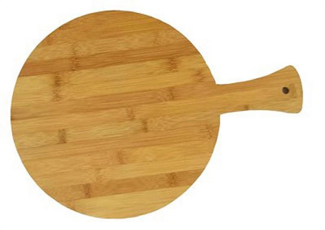 Sunrise 12" Diameter Round Bamboo Pizza Board - Walmart.com