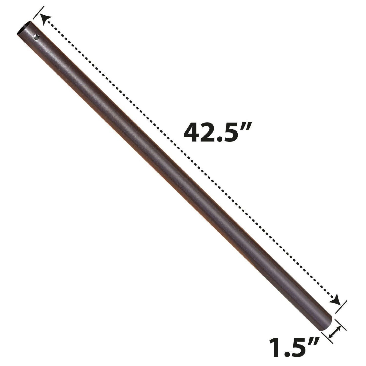 Sunrise 42.5"(L)x1.5"(Dia) Patio Umbrella Lower Pole - Walmart.com