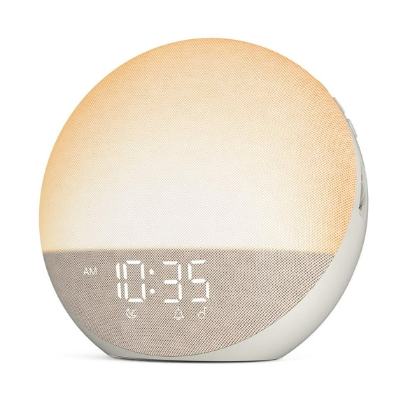 Sunrise Alarm Clock White Noise Machine: Natural Wake Up Light ...