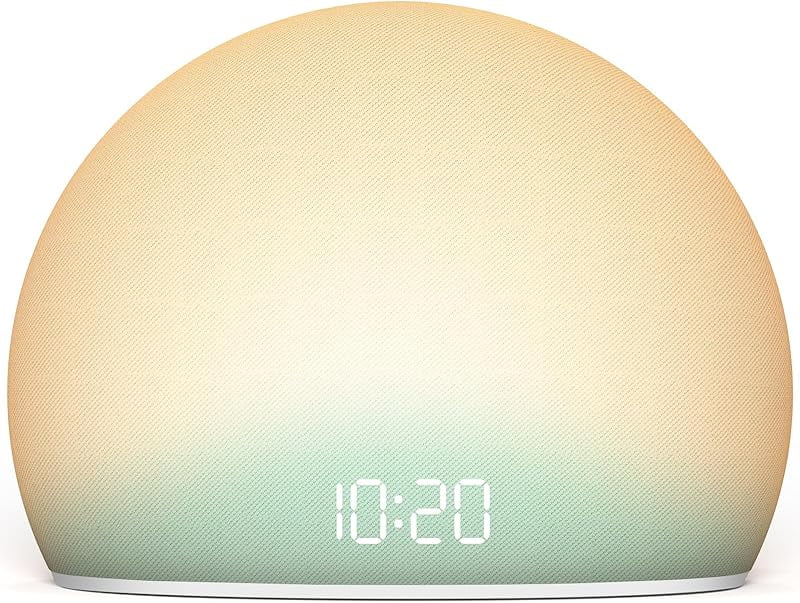 Sunrise Alarm Clock, White Noise Sound Machine for Bedroom | Natural ...