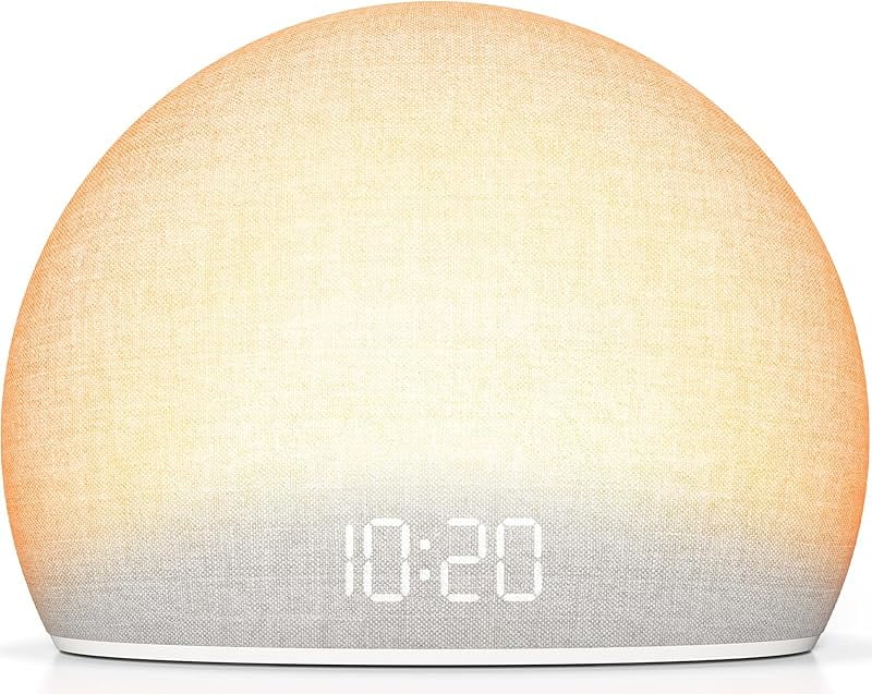 Sunrise Alarm Clock, White Noise Sound Machine for Bedroom | Natural ...