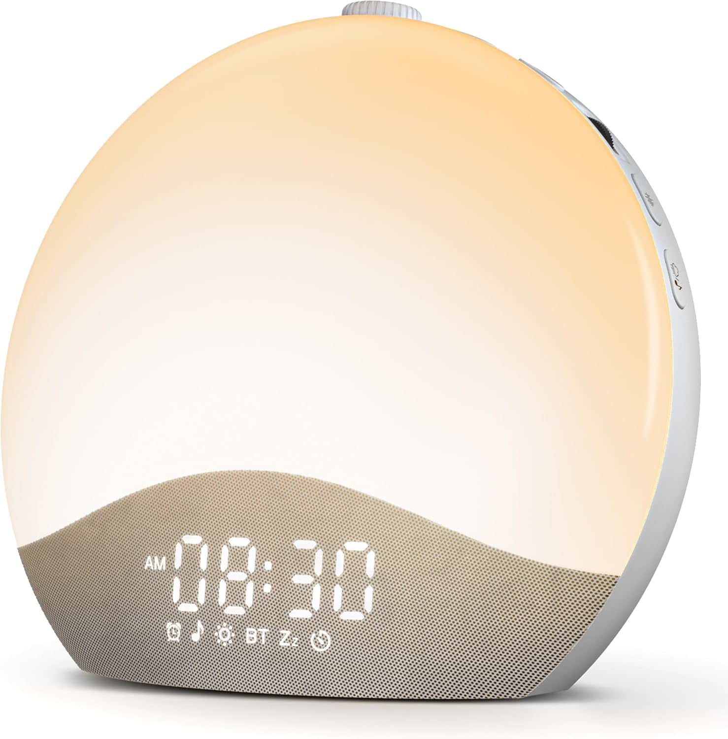 Sunrise Alarm Clock, White Noise Sound Machine, Clock for Bedrooms, 26 ...