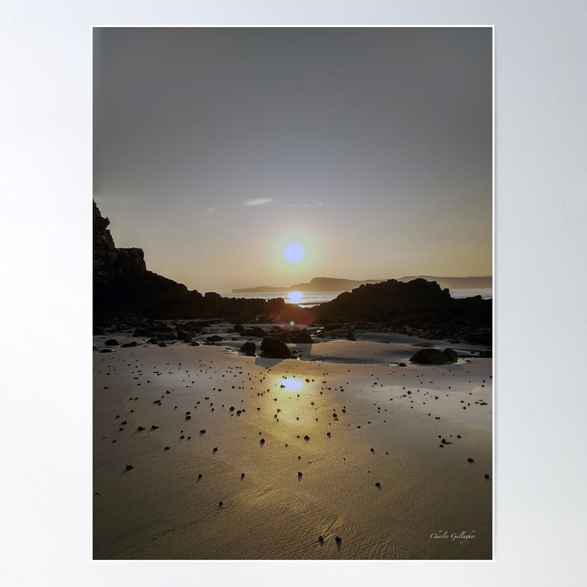 Sunrise At Marble Hill, Dunfanaghy, Co. Donegal Poster Wall Art, Modern ...