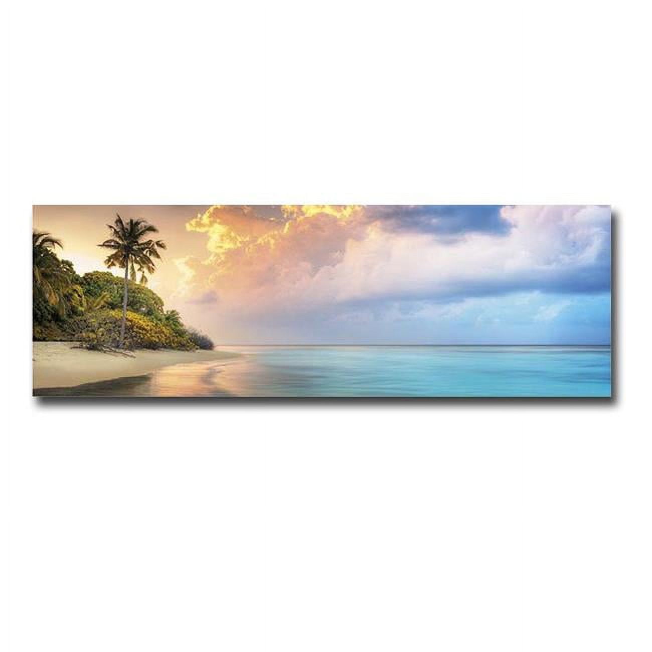 Sunrise Beach by Doug Cavanah Premium Gallery-Wrapped Canvas Giclee Art ...