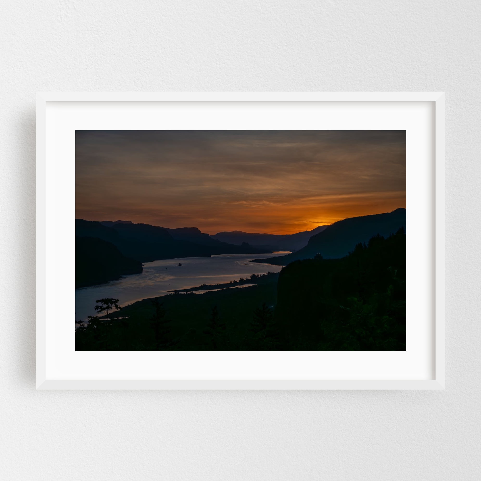 Sunrise Over the Columbia Gorge - Corbett Oregon Photography Sunset ...