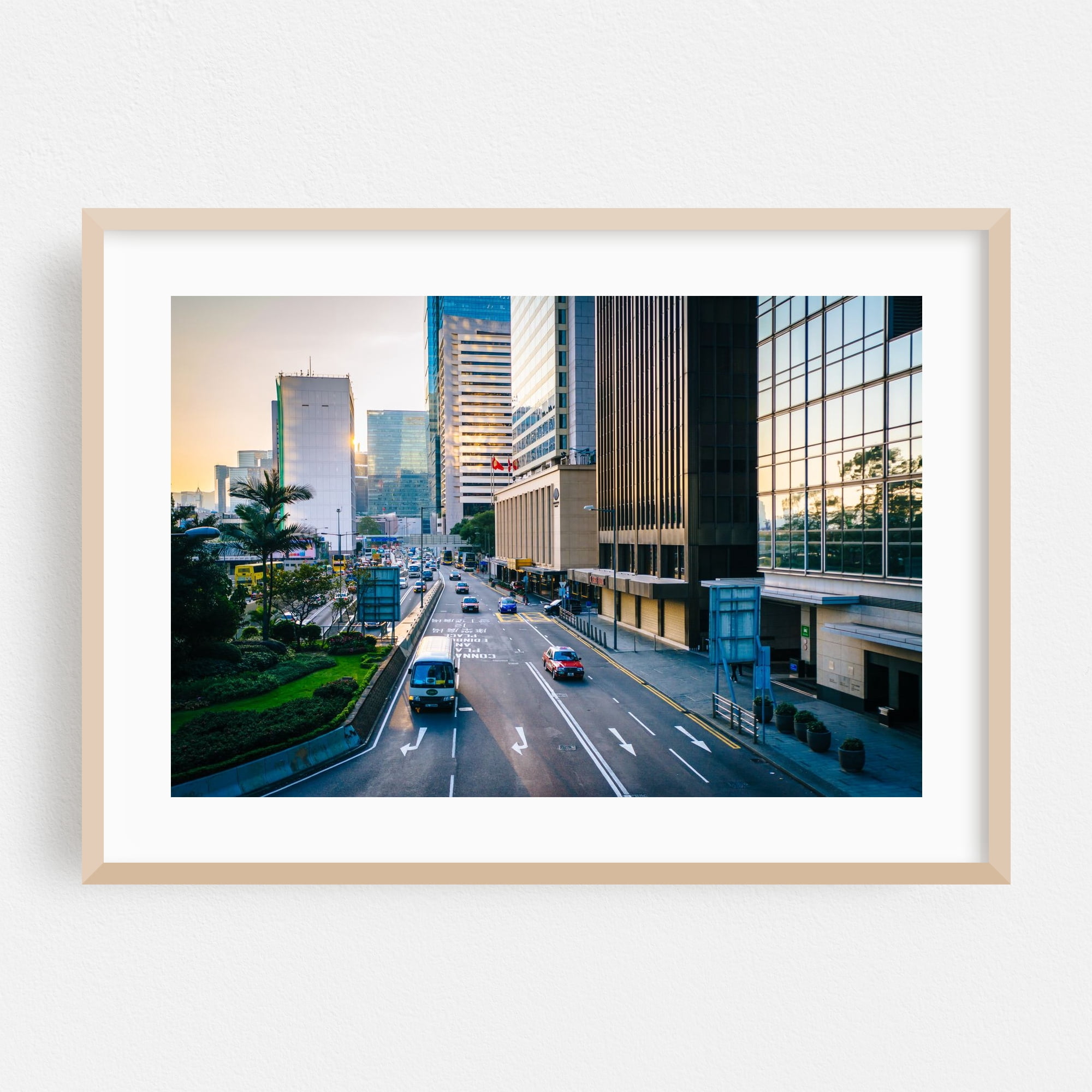 Sunrise on Connaught Road - Hong Kong Photography Cityscape Street ...