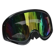 Classic Round Lens Moto Goggles Motorcycle MX Vespa Jeep Motorbike ...