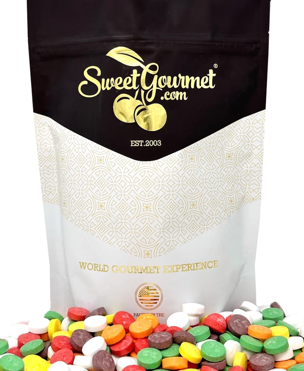 SweetGourmet Tootsie Tarts Assorted Fruit Sour Vending Bulk Candy | 1 ...