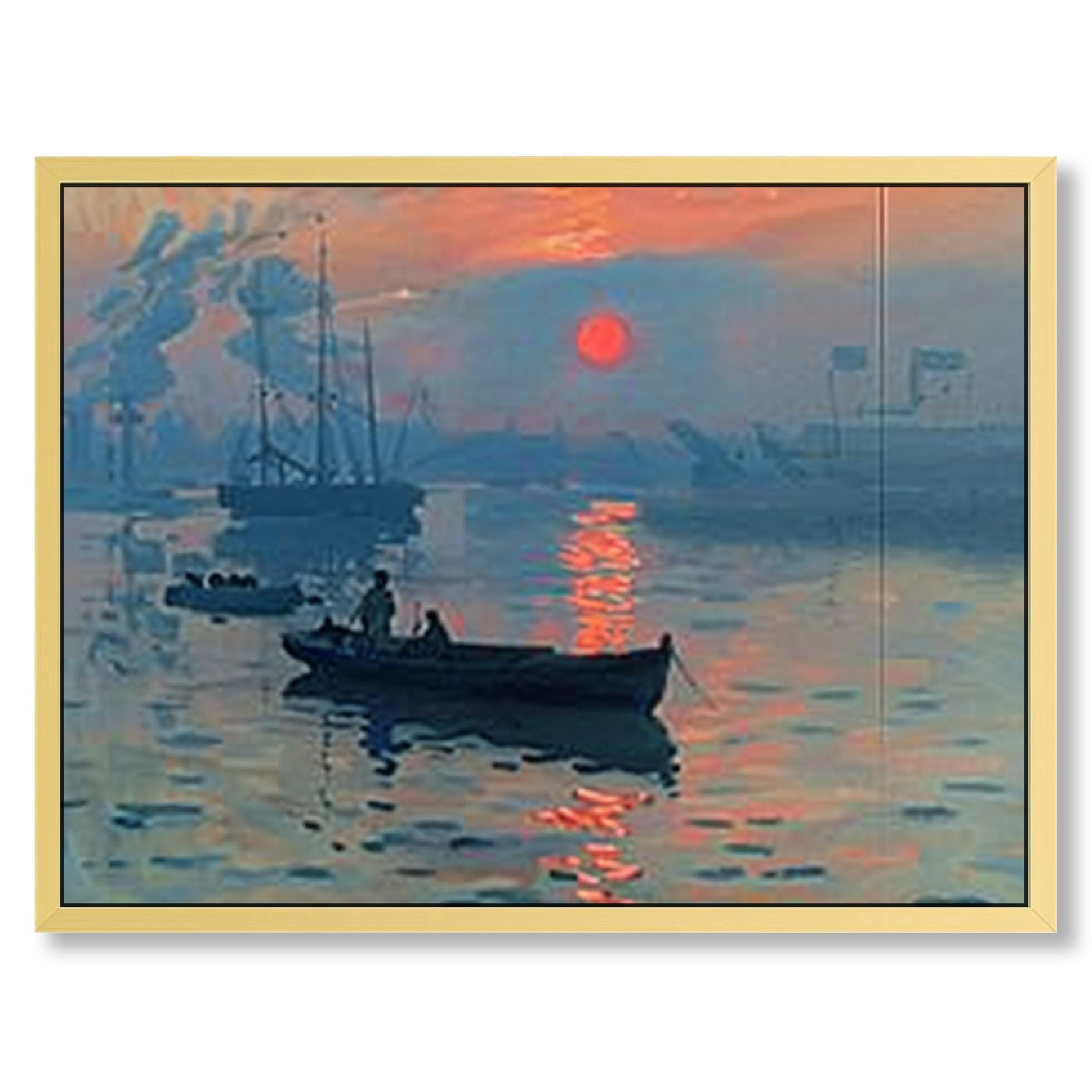 Sunrise Print - ist Oil Painting Reproduction for Bedroom Living Room ...