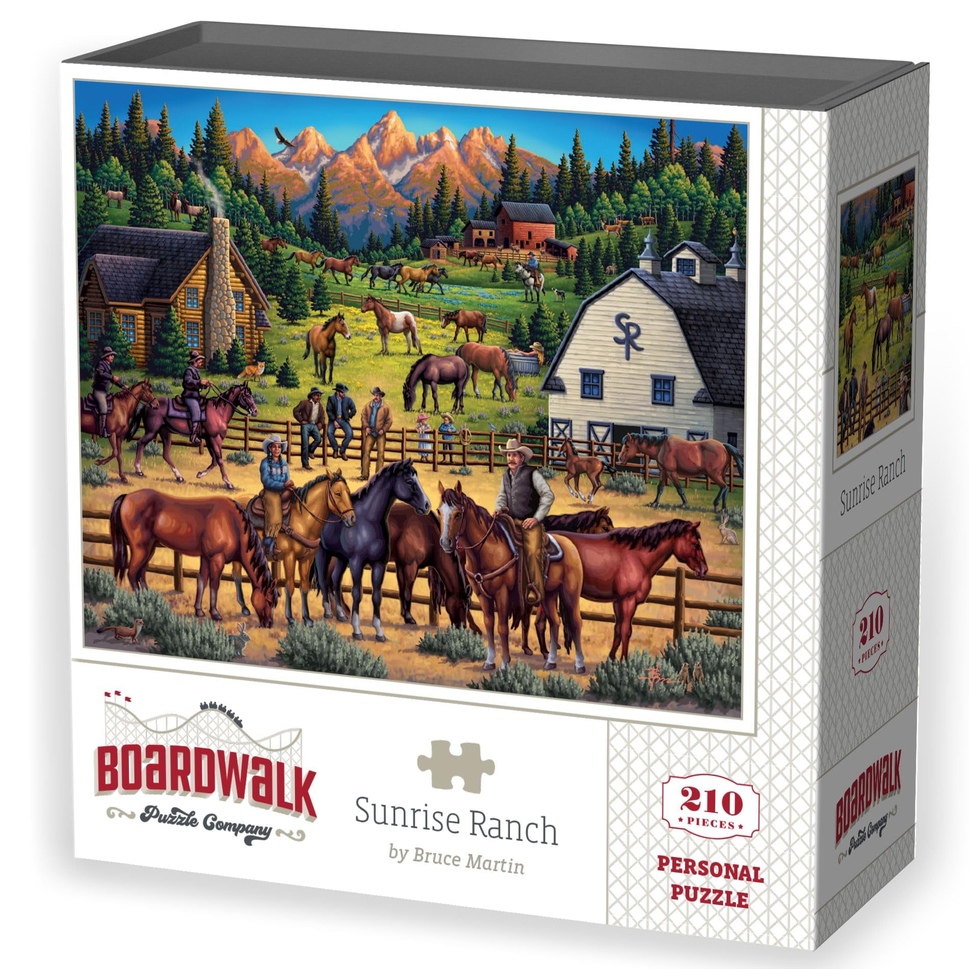 Sunrise Ranch by Boardwalk EC36 - Personal Puzzle - 210 Piece - Walmart.com