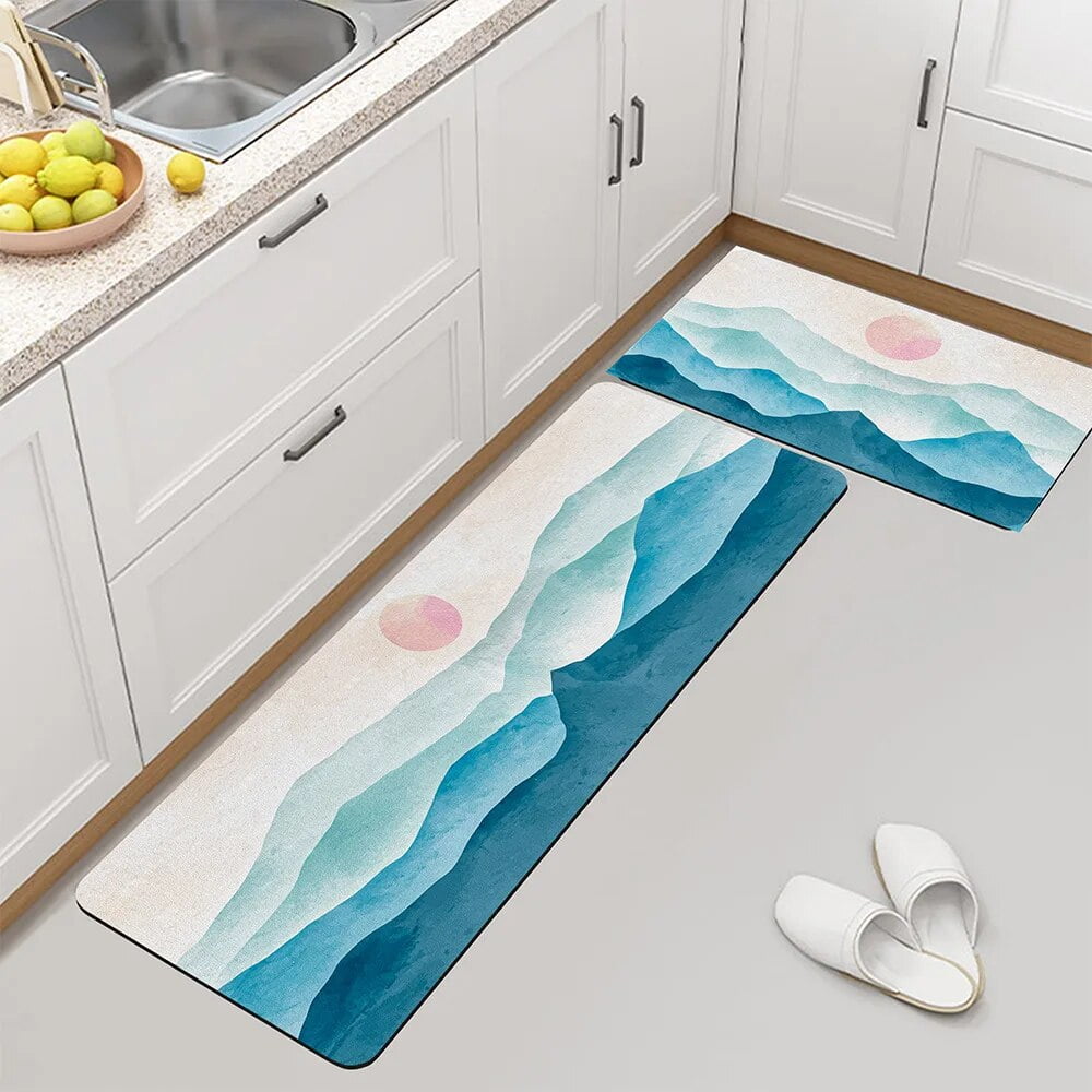 Sunrise Scenery Door Mat Carpet Anti-slip Kitchen Bathroom Room Door ...
