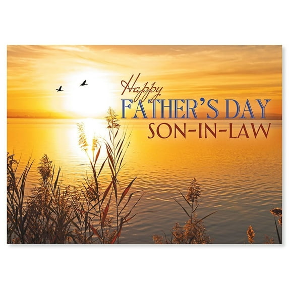 Current Sunrise Son-in-Law Father’s Day Greeting Card with White ...