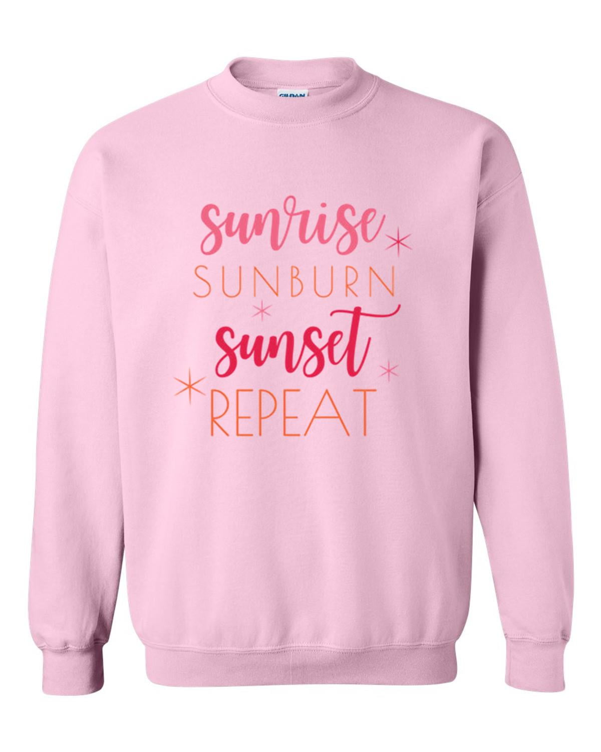 Sunrise Sunburn Sunset Repeat Summertime Country Music Sweatshirt, for ...