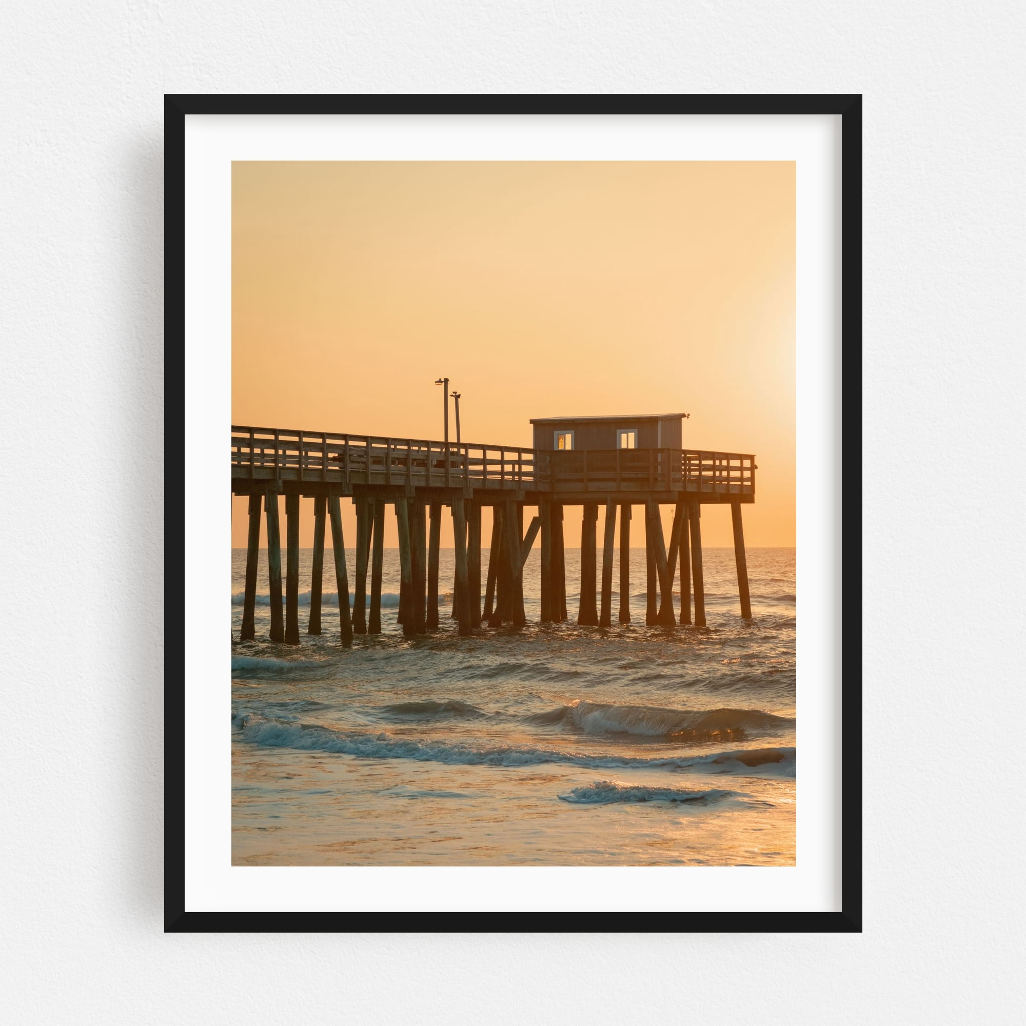 Sunrise at Avalon Fishing Pier 01 - Avalon New Jersey Photography ...