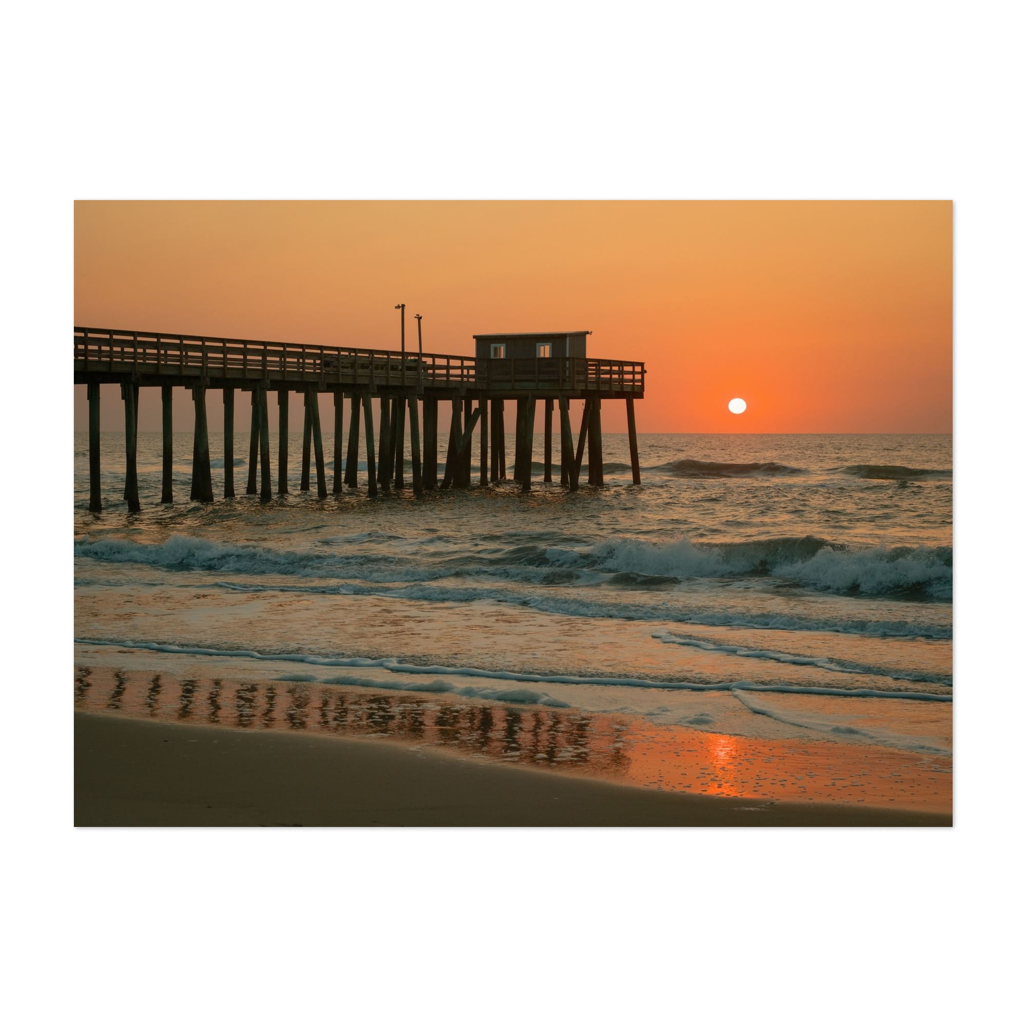 Sunrise at Avalon Fishing Pier 02 - Avalon New Jersey Photography ...