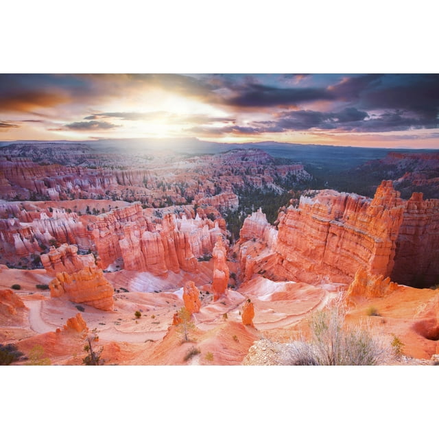 Sunrise at Bryce Canyon National Park Utah Photo Photograph Cool Wall ...