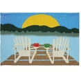 Sunrise at the Lake Jellybean Accent Washable Rug 20" x 30" JB-DTK003 ...