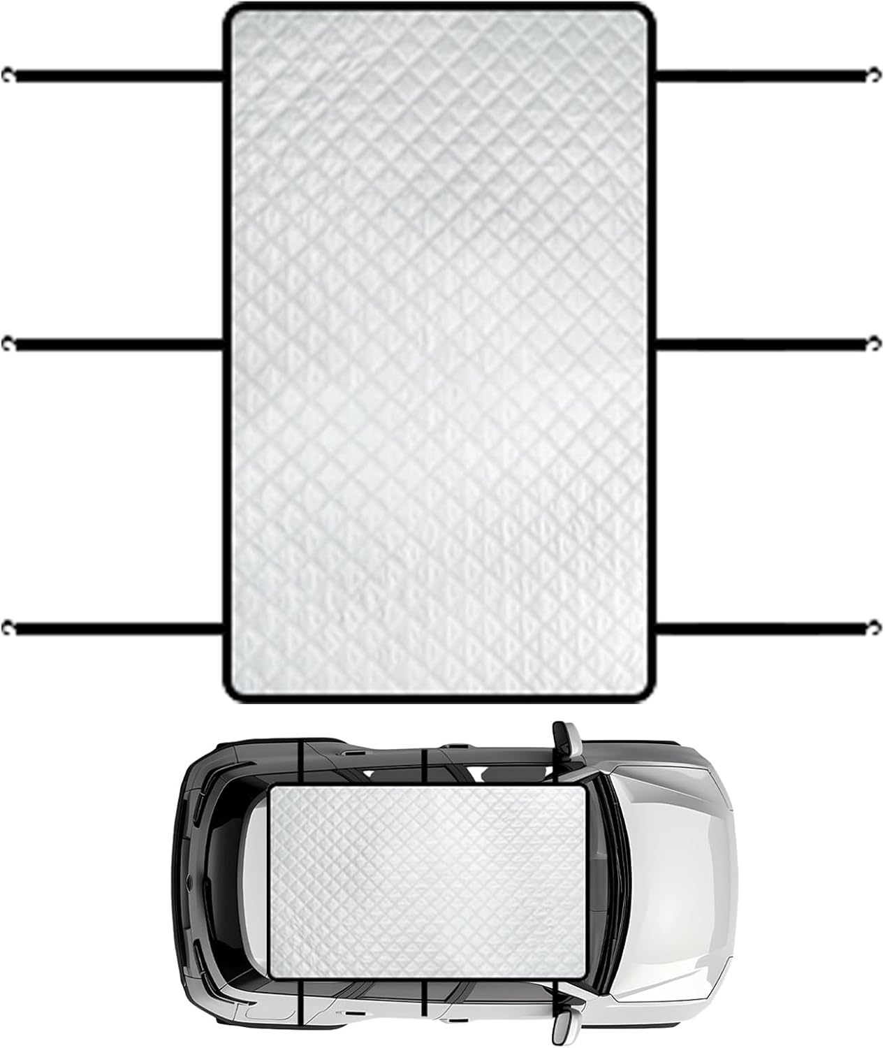 Sunroof Cover – Car Shade, Roof Umbrella | UV-Resistant Window Shield ...