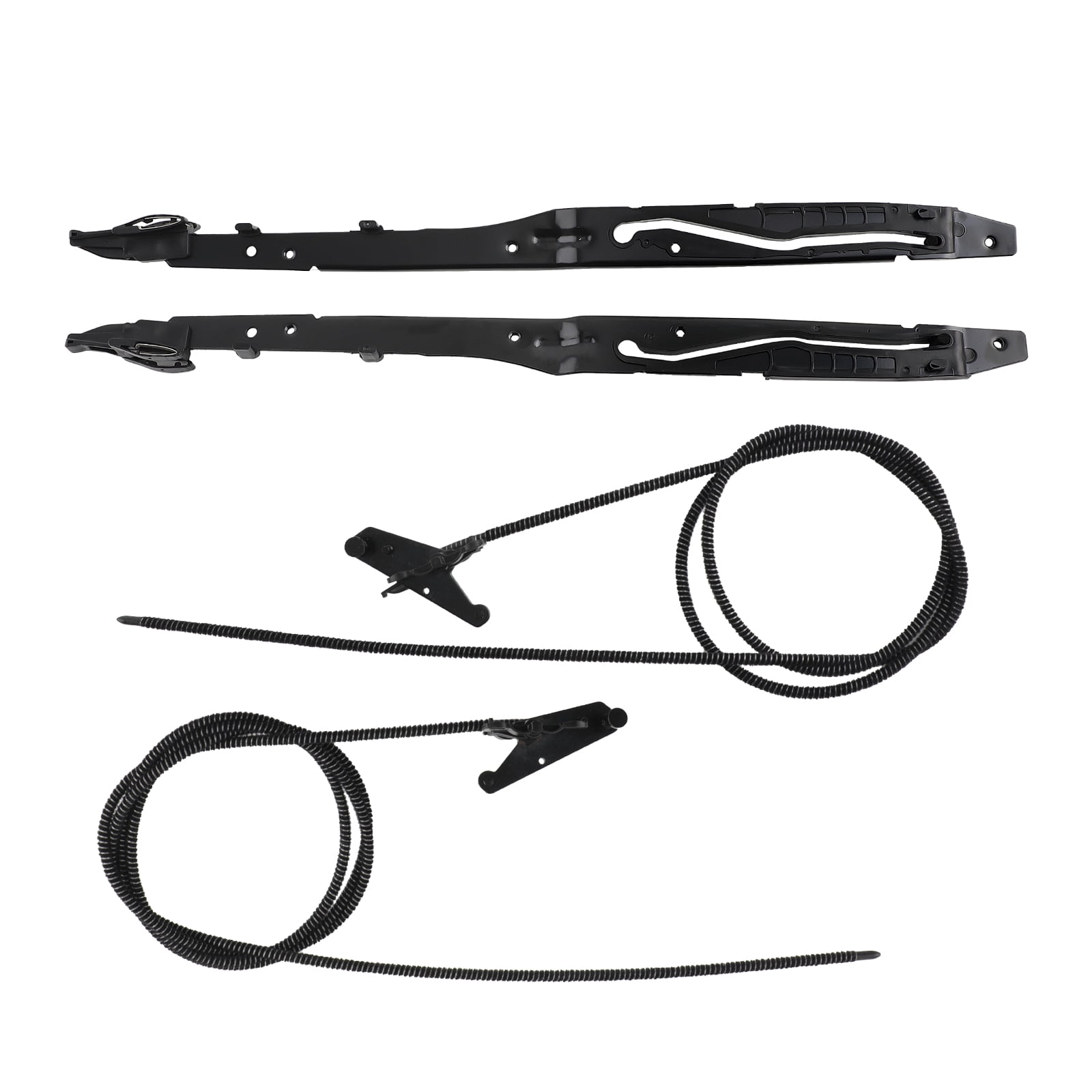 Sunroof Glass Cable w/ Track Guide Rails Repair Kit for Ford F250 F350 ...