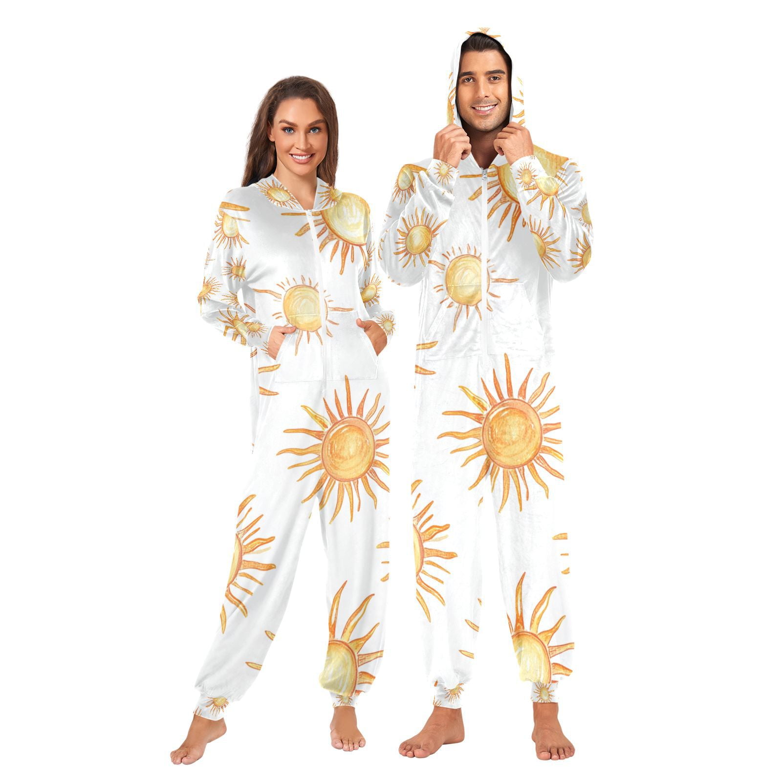 Suns Giraffe Adult Onesie Pajamas Slim Fit Christmas One Piece Suit Pjs ...