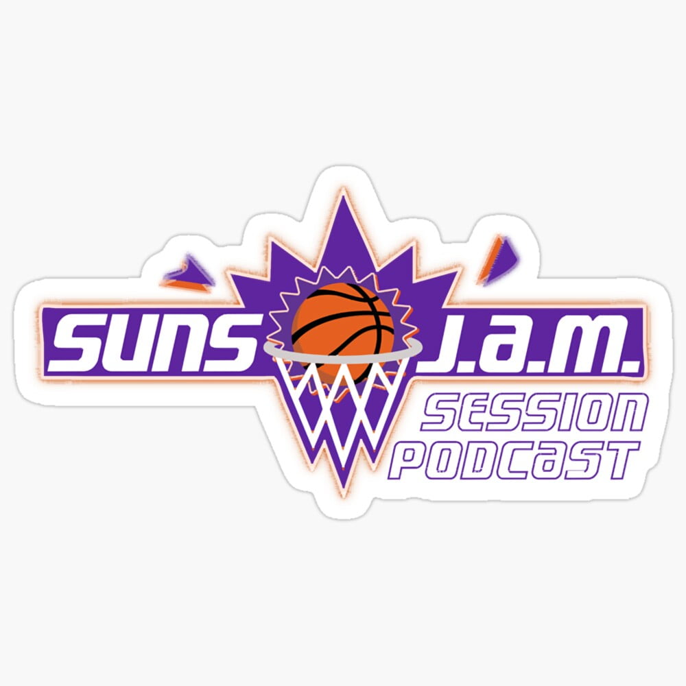 Suns Jam Session Podcast Sticker Baseball Sticker, Football Sticker ...