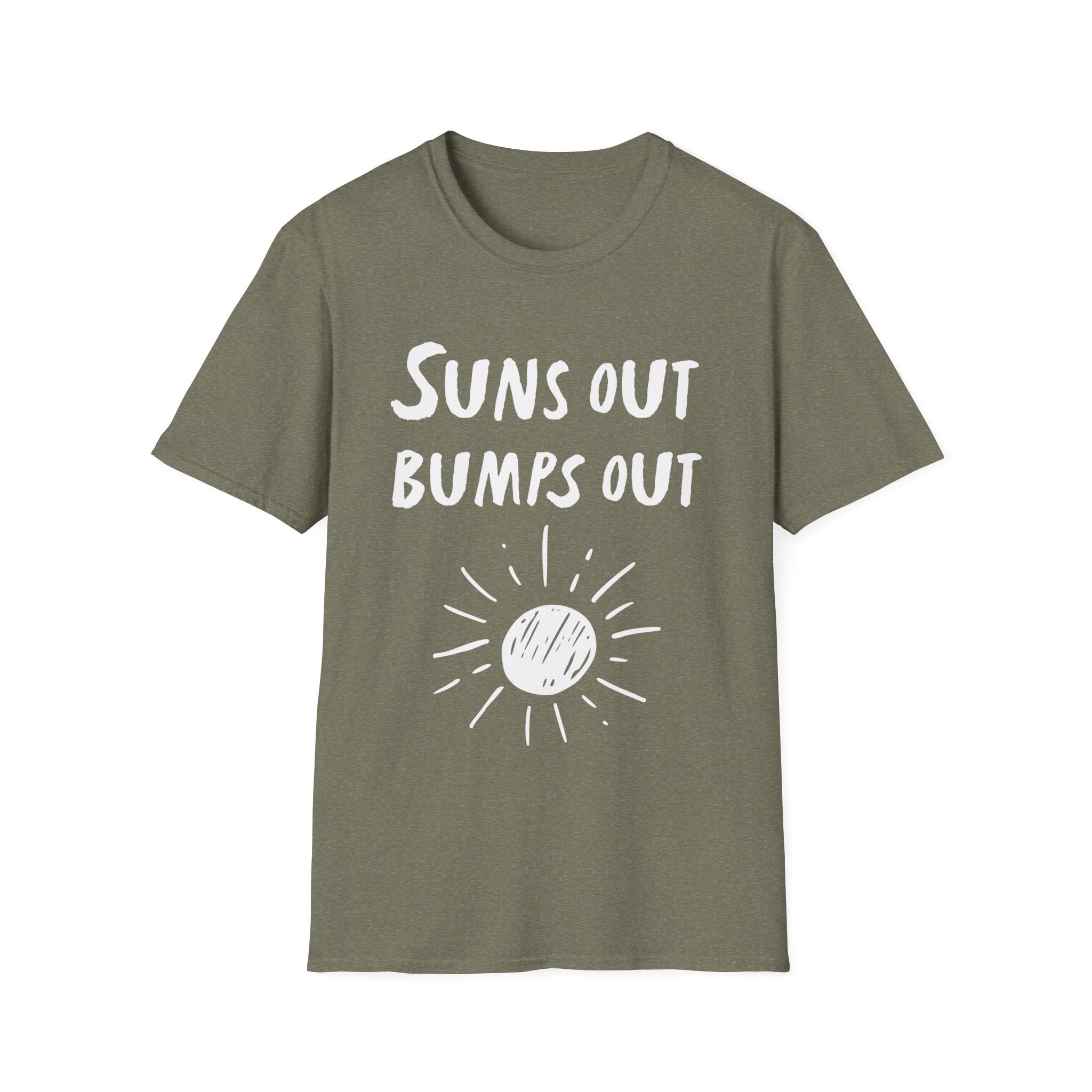 Suns Out Bumps Out Pregnant Tank Top Maternity Clothes Unisex Softstyle ...