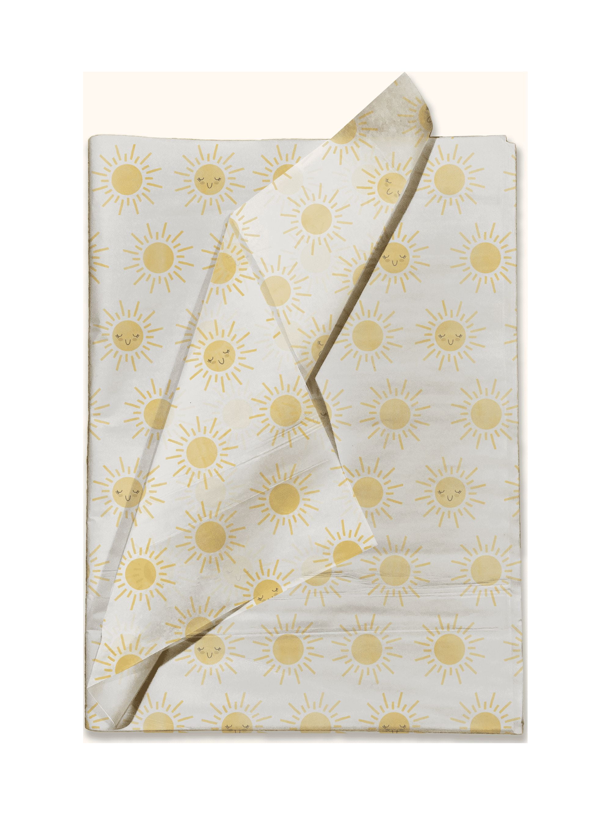 Suns Printed Tissue Paper - Summer Tissue Paper - Spring Tissue Paper ...