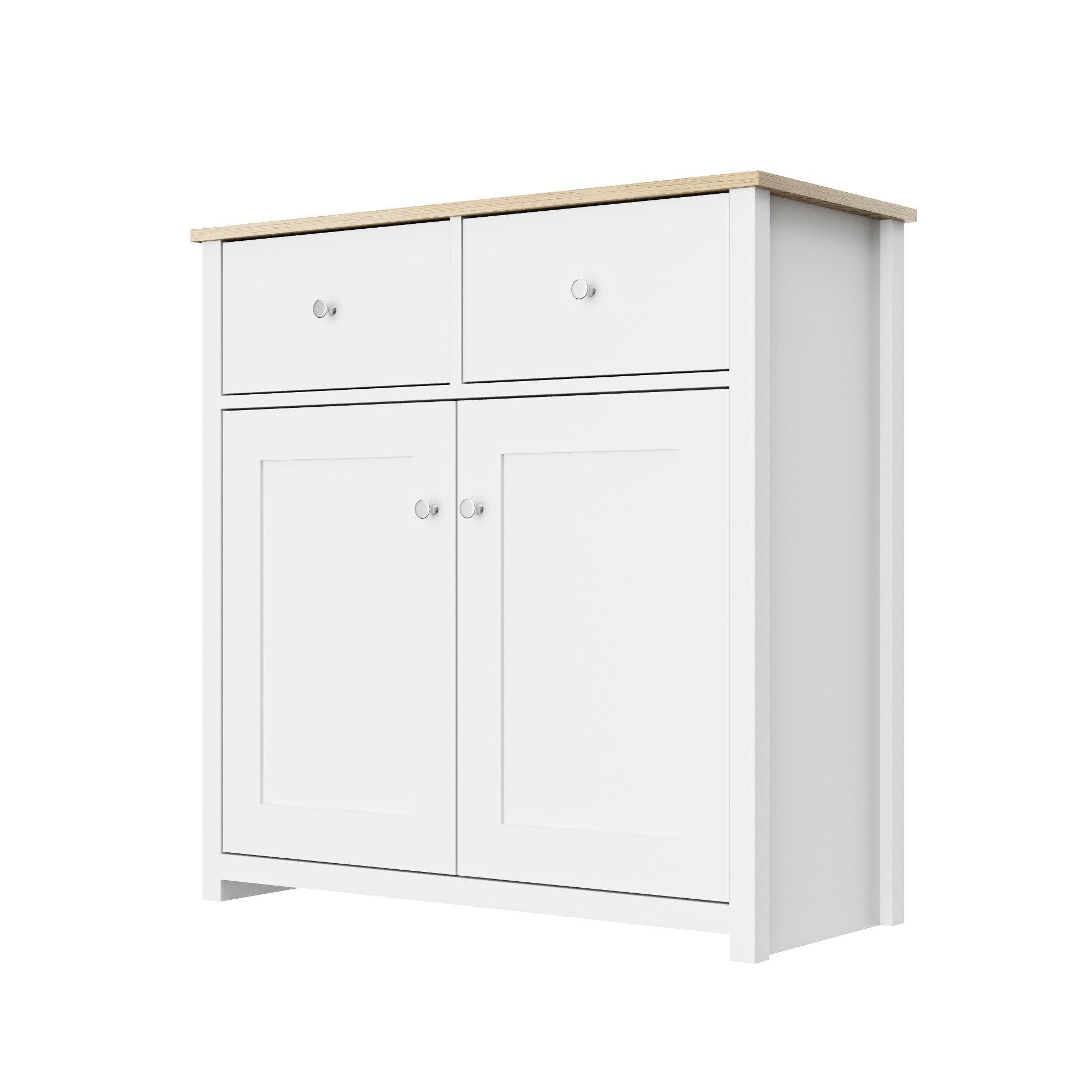 Prepac White Elite Utility Storage Cabinet Set E - 2 Pieces - Walmart.com