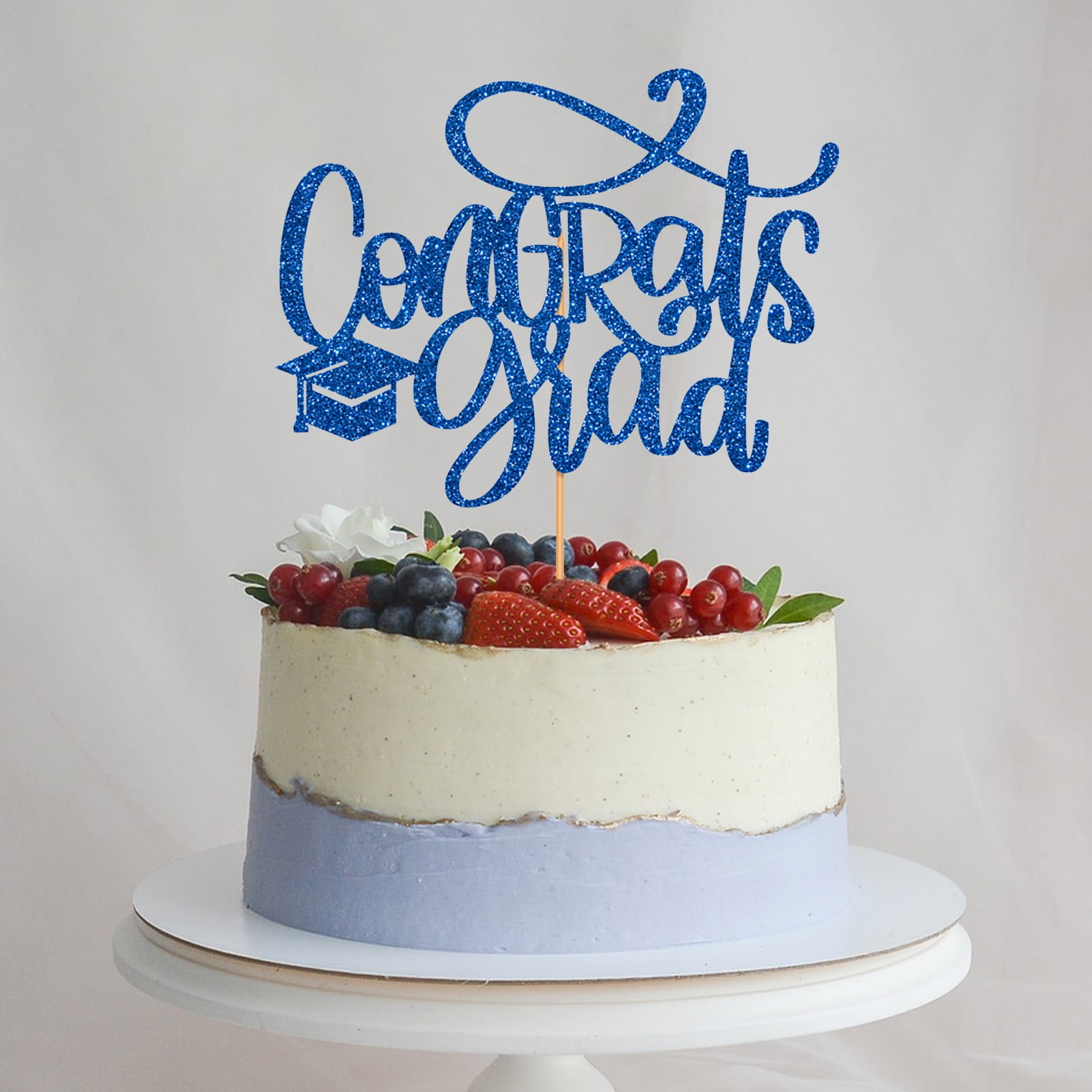 Sunsanly 1Pc/4Pcs Congratulations 2024 Graduation Cake Topper,Congrats ...