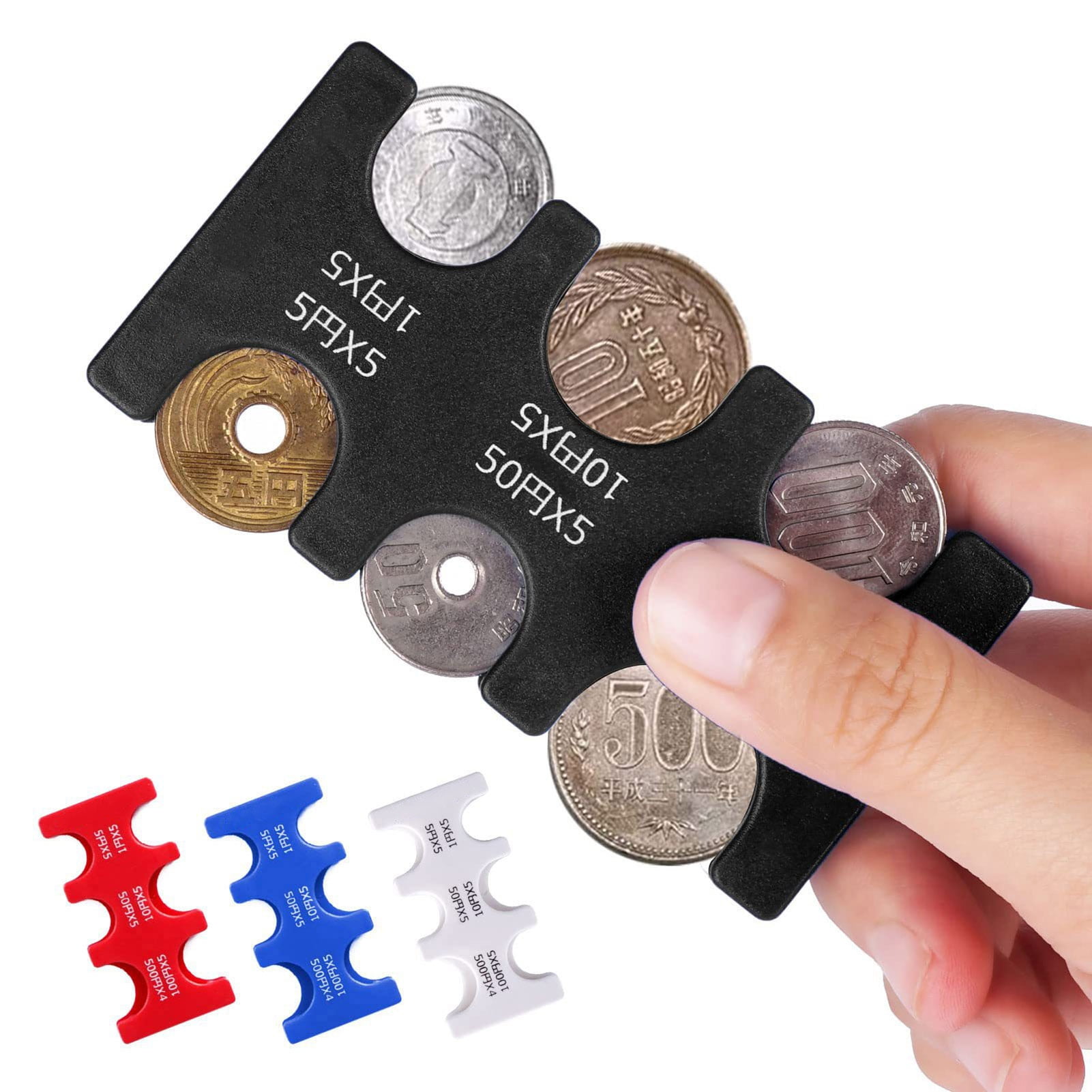 Sunsanly Pocket Coin Box Coin Holder Space-saving Japanese Coin ...
