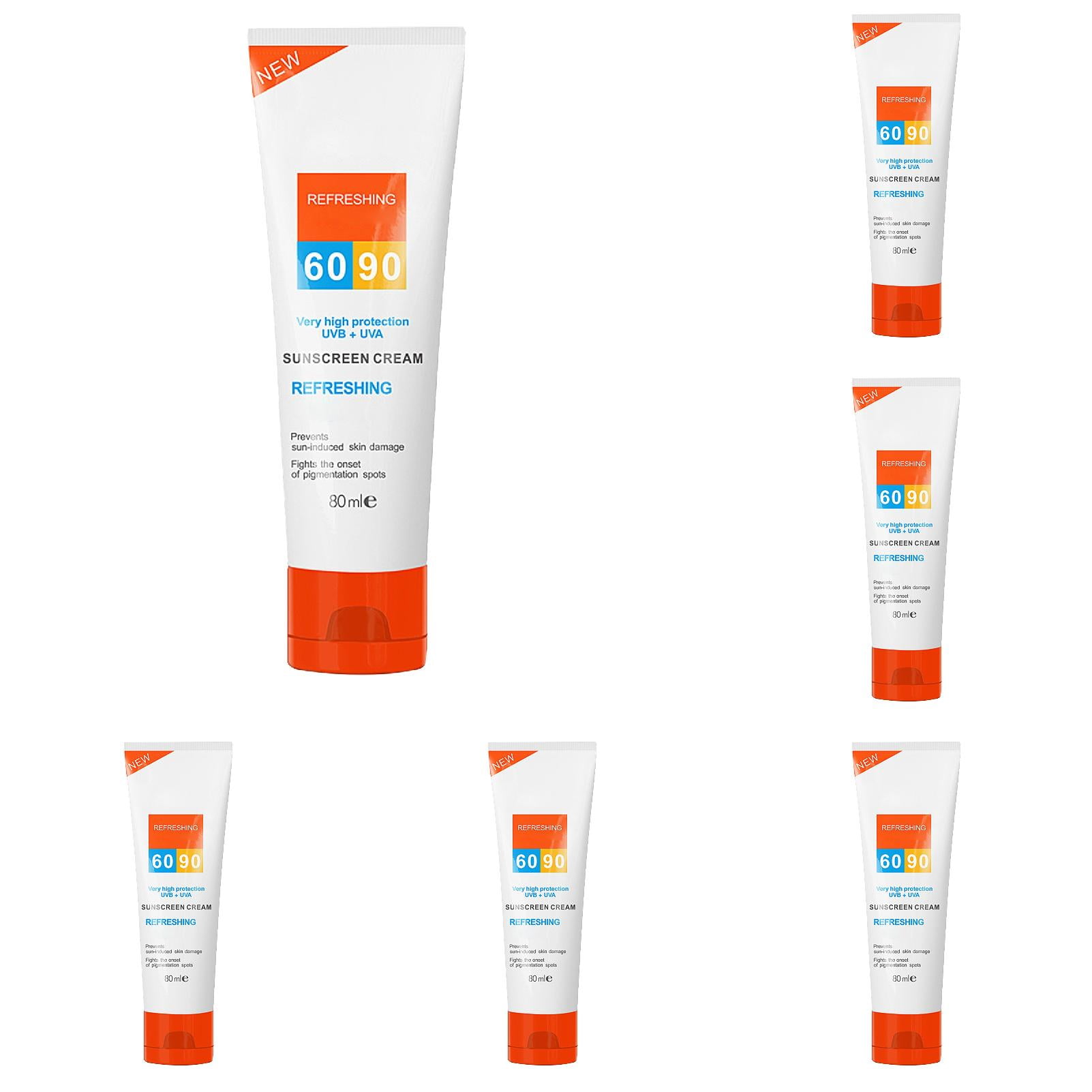 Sunscreen 60 UVProtection Moisturizing Moisturizing Body Sunscreen Facial Sunscreen Long Lasting ...