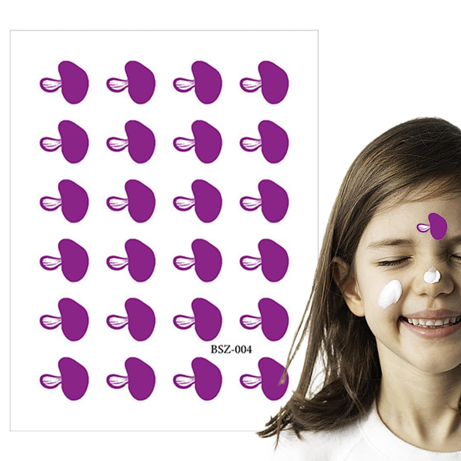 Sunscreen Dots Uv Stickers Sun Patches, UV Stickers For Sun , Sun ...